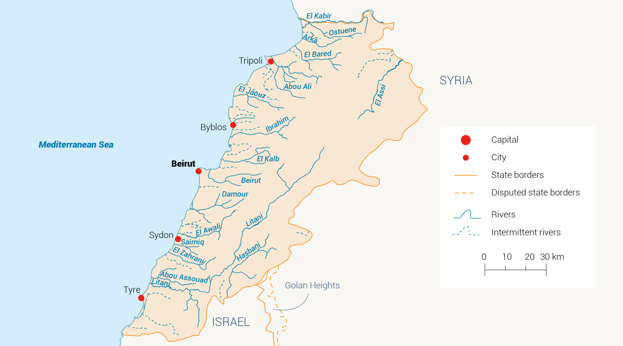Water Resources in Lebanon - Fanack Water