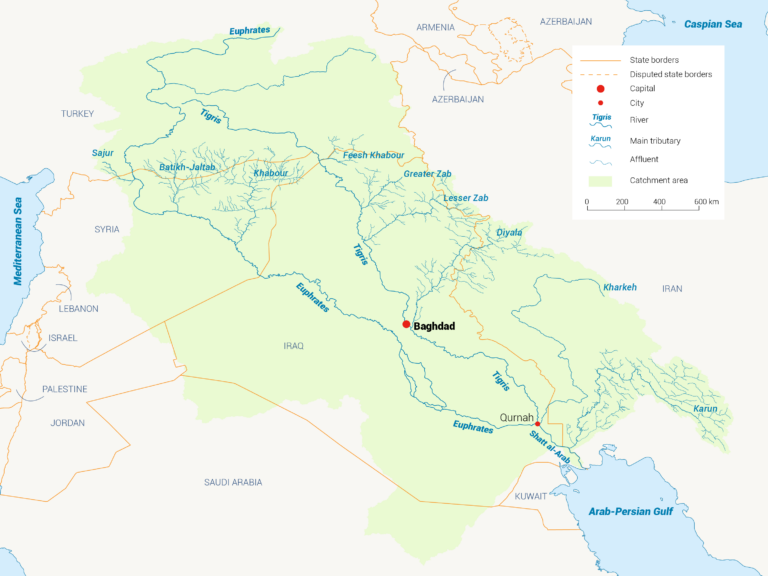 The Tigris and Euphrates in Iraq - Fanack Water