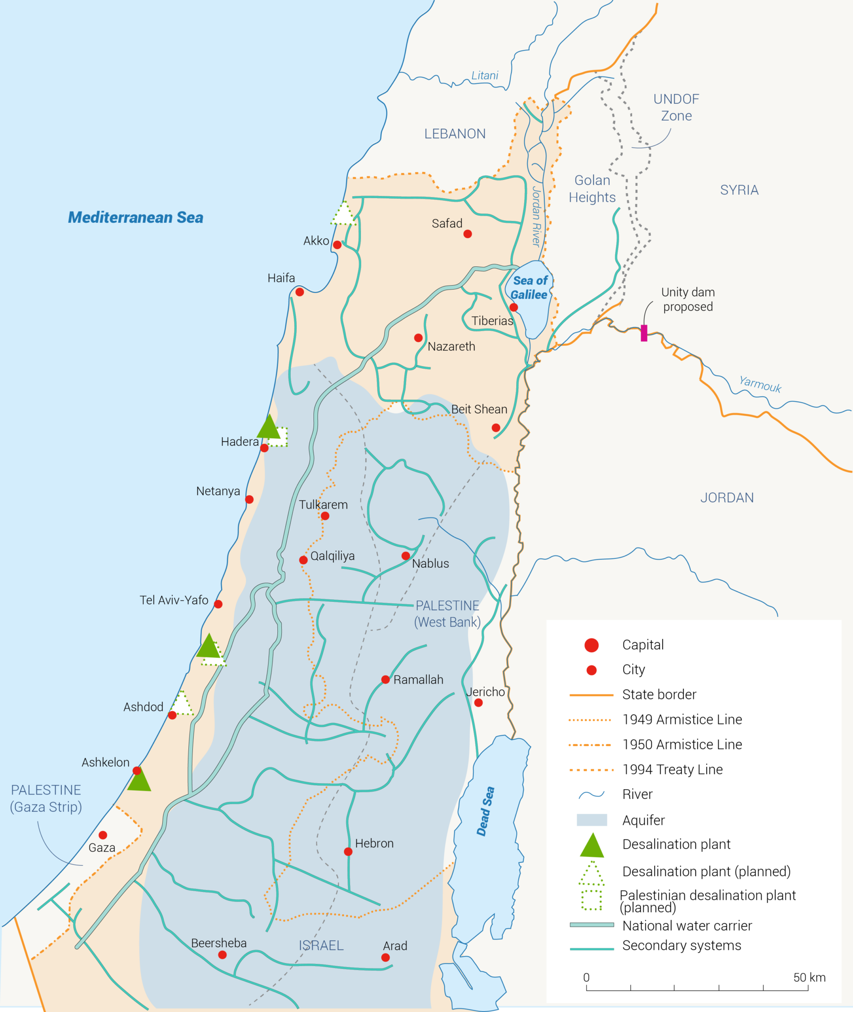 Water Infrastructure in Israel - Fanack Water