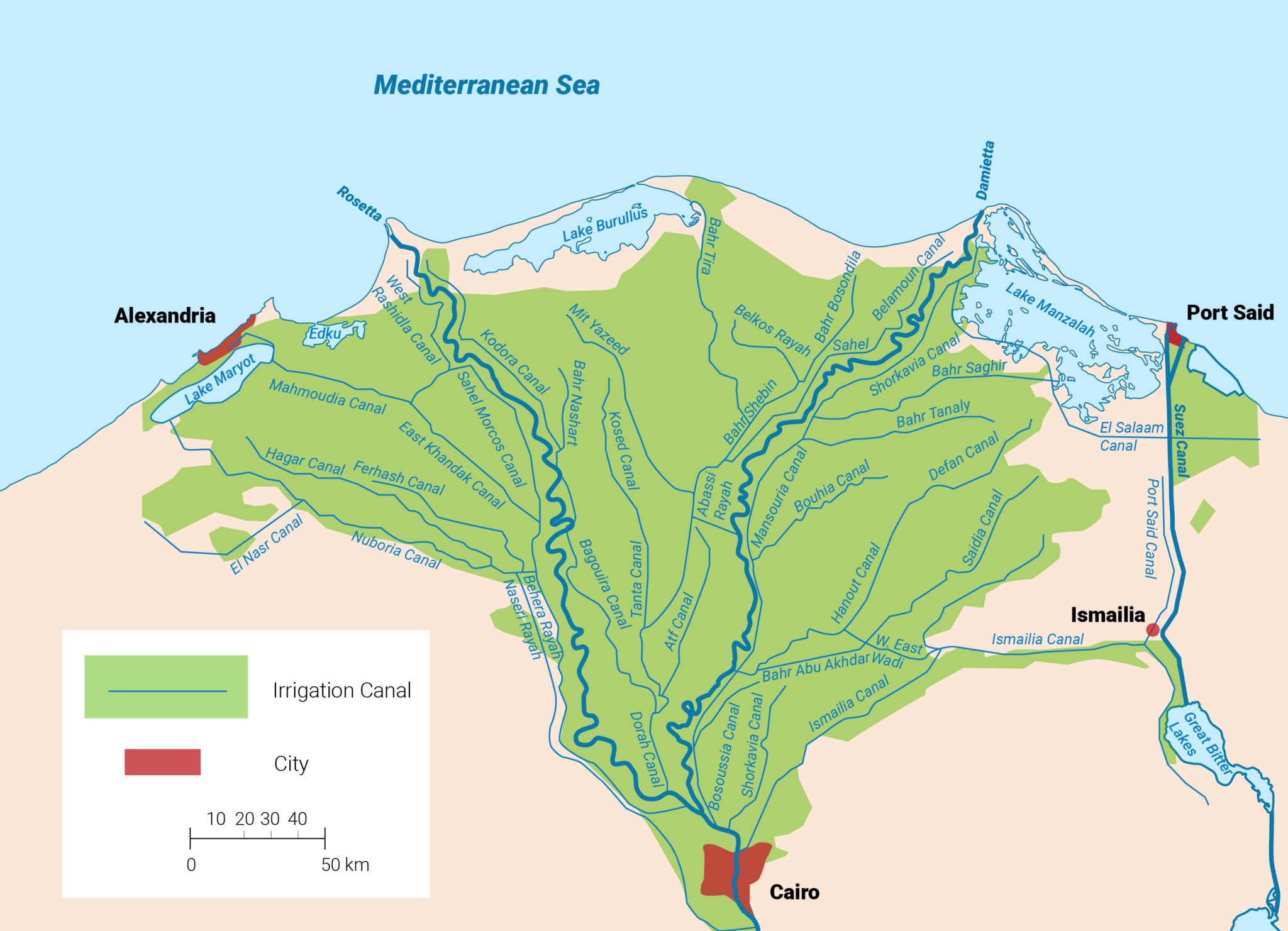 Water Infrastructure in Egypt - Fanack Water